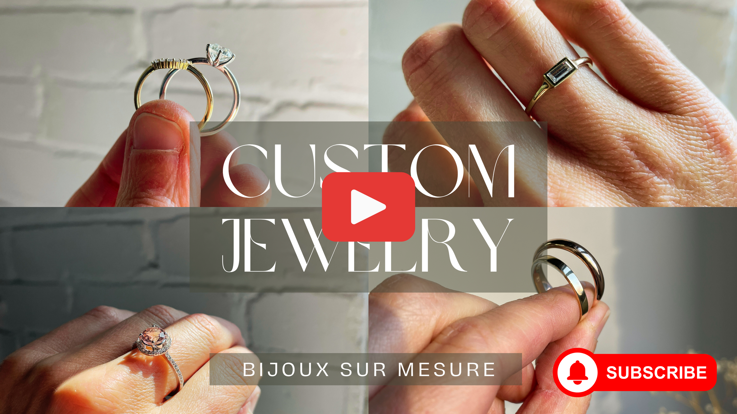 Custom Design, Personalized Creation & Redesign of Jewelry