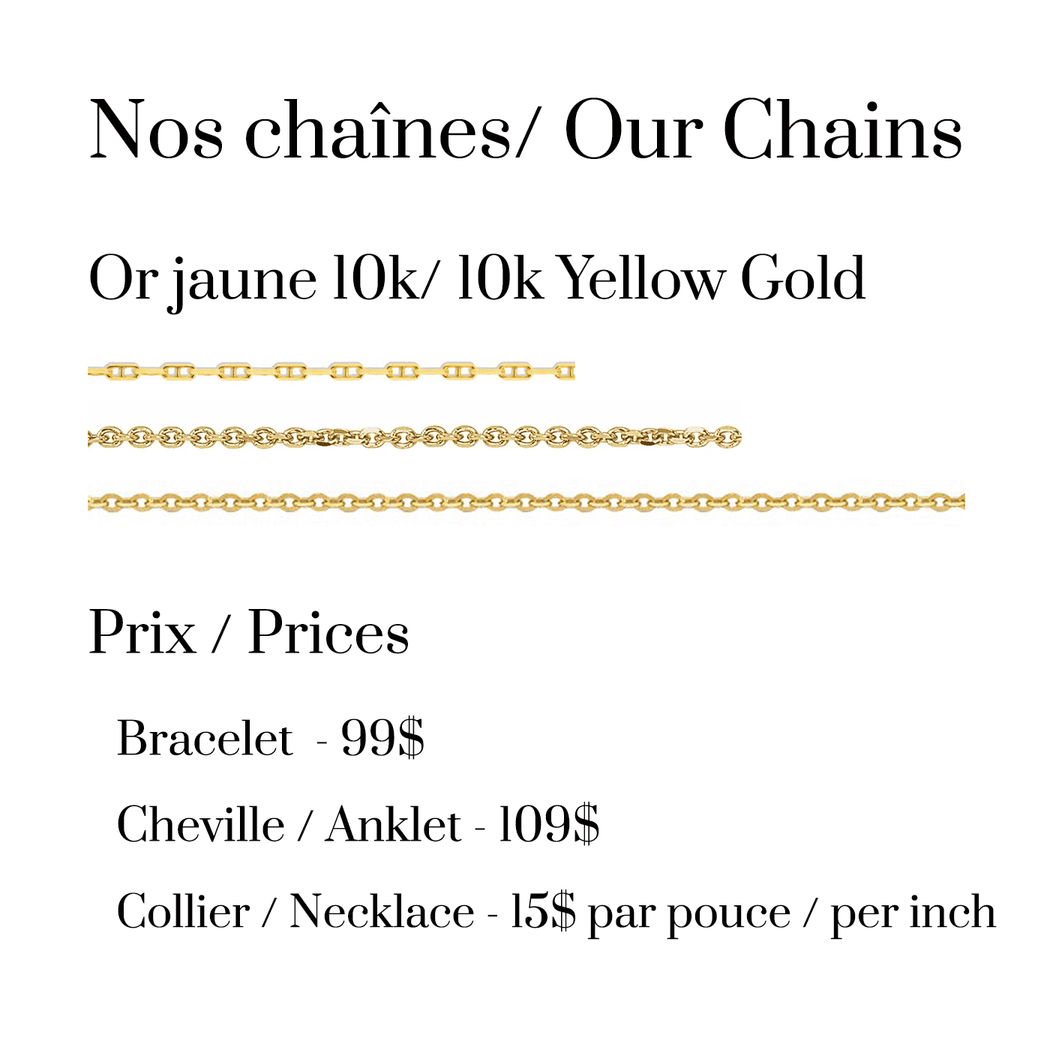 Bijoux permanents à Montréal - prenez rendez-vous avec Camillette