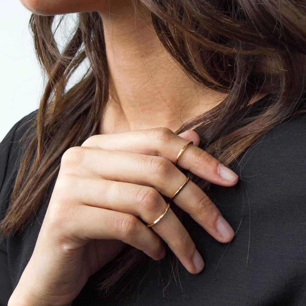 Thin Ring - 14k Gold | Camillette